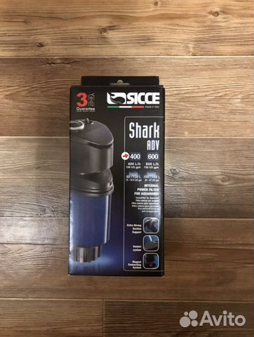 Внутренний фильтр Sicce Shark ADV 400
