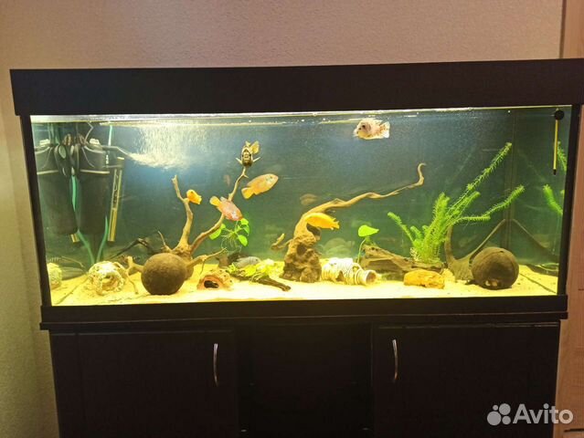Аквариум с тумбой