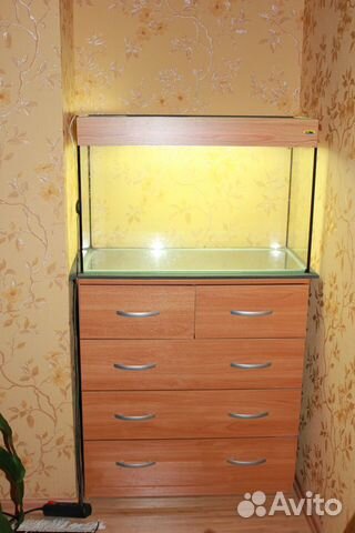 Аквариум с тумбой 110л