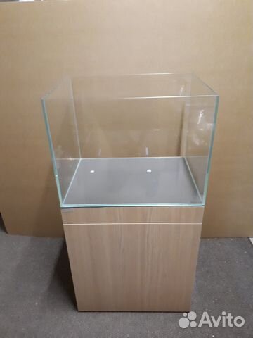 Аквариум OptiWhite 60*45*45 + тумба дсп 60*45*70