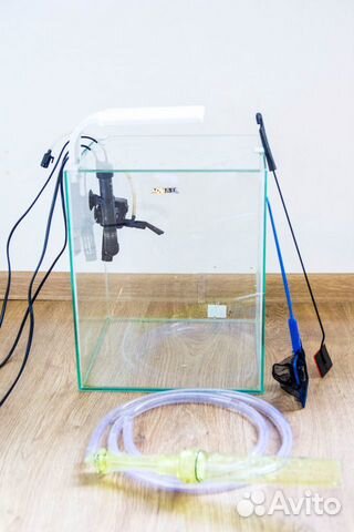 Аквариум Aquael 30l плюс необходимые комплектующие
