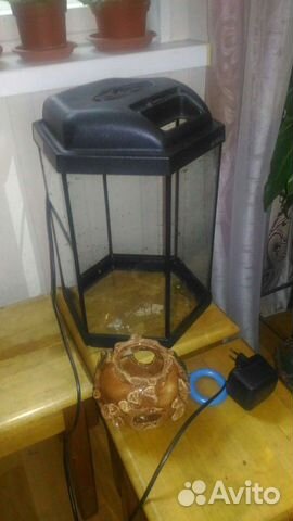 Аквариум шестигранник