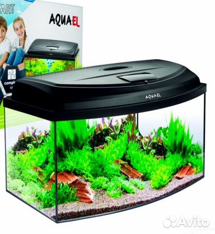 Продам панорамный аквариум Aquael (100*60*45) 290л