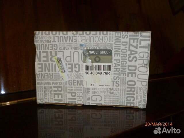 Фильтр топливный Renault Group 164004976R купить в Москве | Запчасти ...