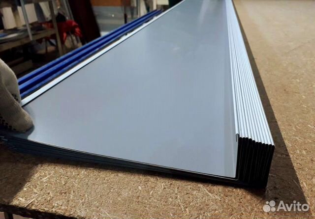 Планка лобовая металлическая на кровлю RAL купить в Санкт-Петербурге ...